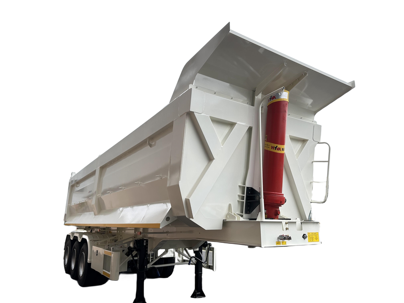 New design T700 steel U type 38cbm dump box for Saudi market from China ...