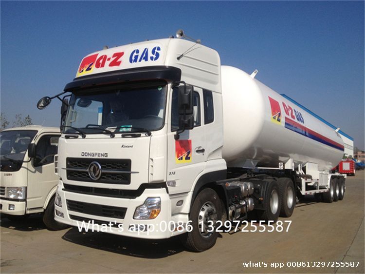 ASME standard 40cbm LPG tank semi trailer from China manufacturer - CLW ...
