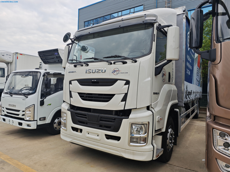 ISUZU GIGA 4x2 Cargo Box Truck from China manufacturer - CLW Group