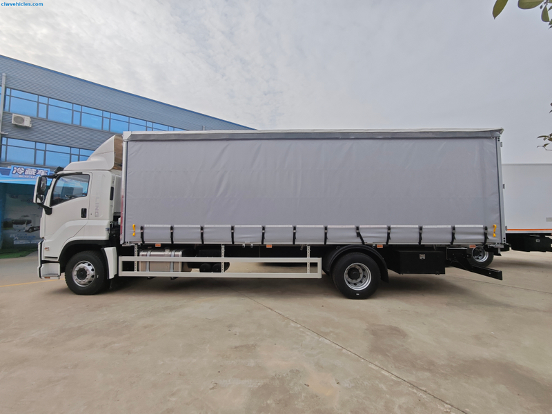 CLW ISUZU GIGA 4x2 Cargo Box Truck from China manufacturer - CLW Group